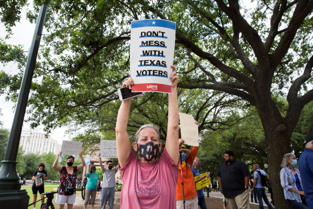 After increase in 2020 turnout, Texas Republicans attempt to restrict ...