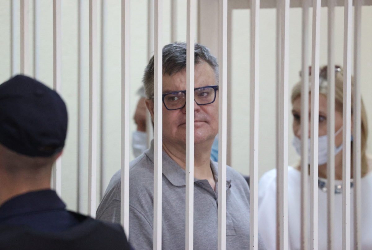 Belarus’ presidential hopeful gets 14-year prison sentence | PBS News