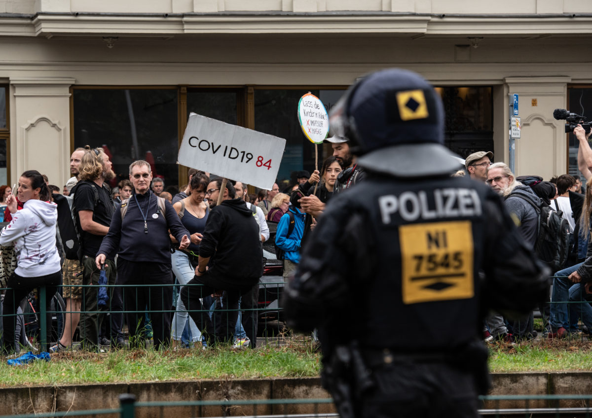 Demonstrators in Berlin protest virus measures | PBS News Weekend