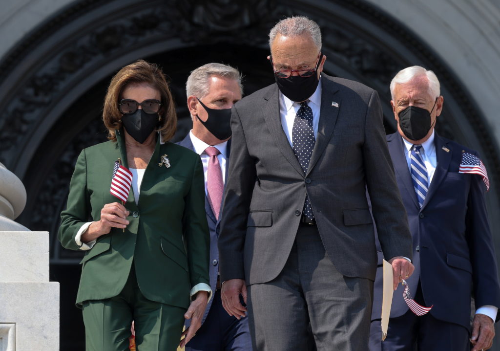 WATCH: Congressional leaders attend 9/11 remembrance ceremony at U.S ...