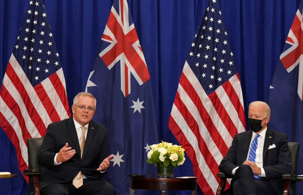 WATCH: U.S. and Australian leaders defend new alliance | PBS NewsHour