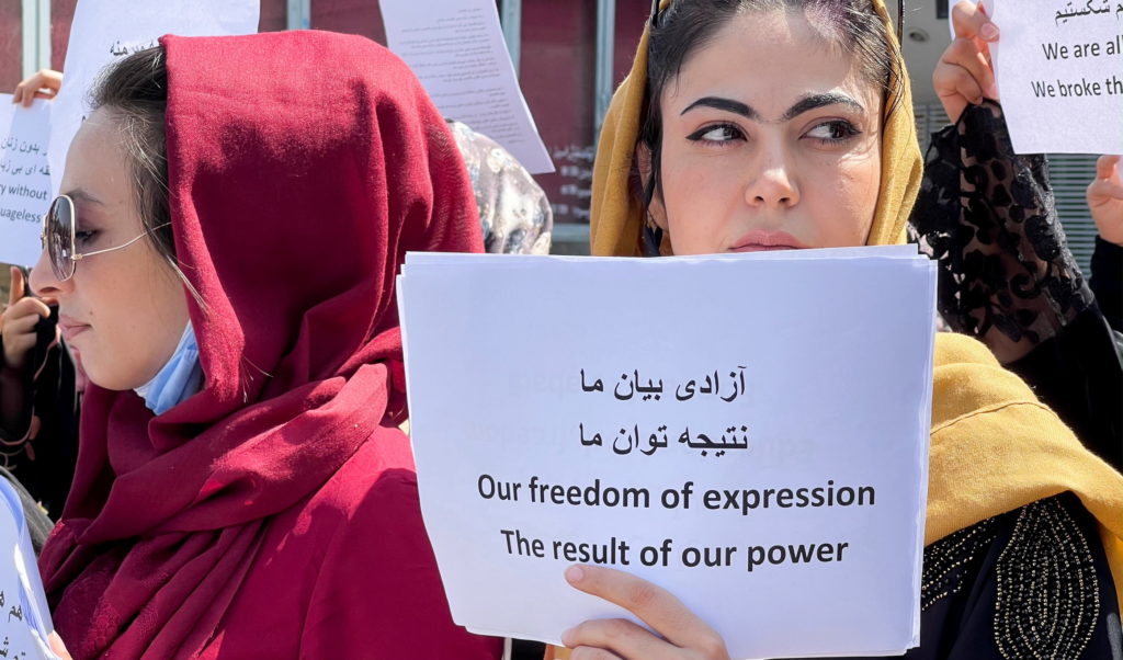 News Wrap: Afghan women protest Taliban rule in Kabul, demand equal ...