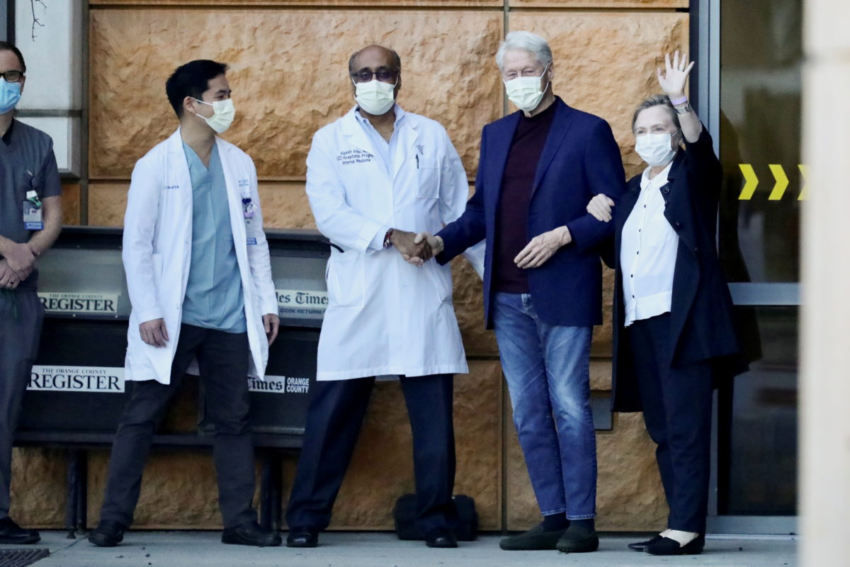 Bill Clinton released from Southern California hospital | PBS News Weekend