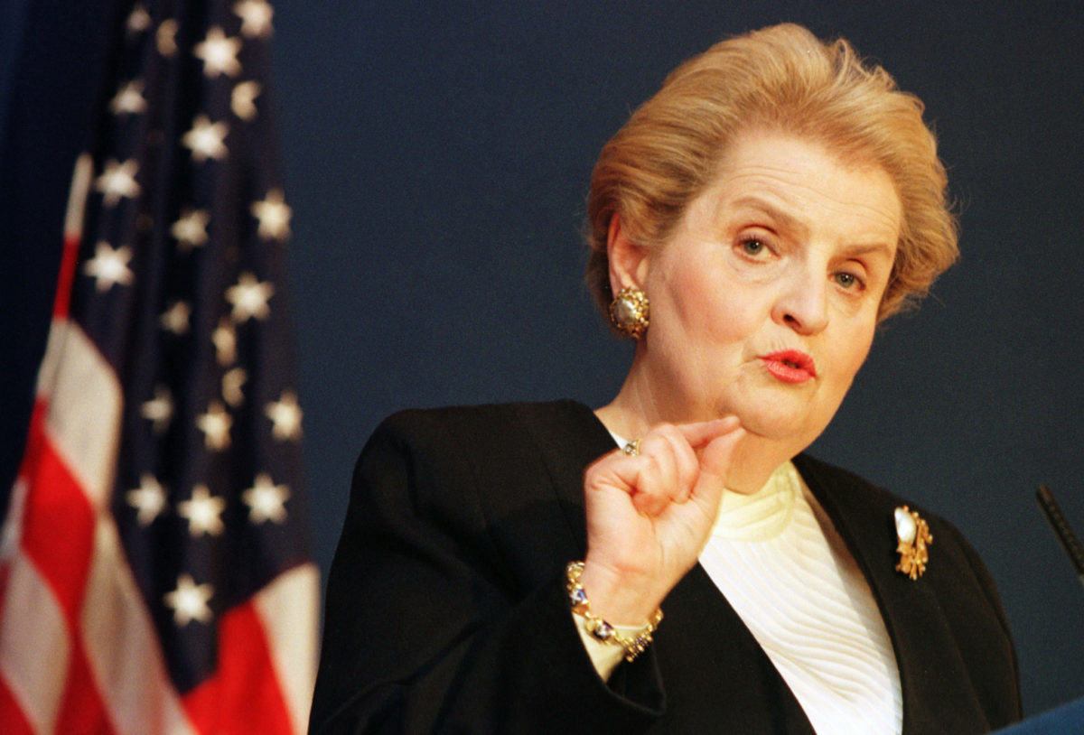 Madeleine Albright, 1st female U.S. secretary of state, dies at 84 ...