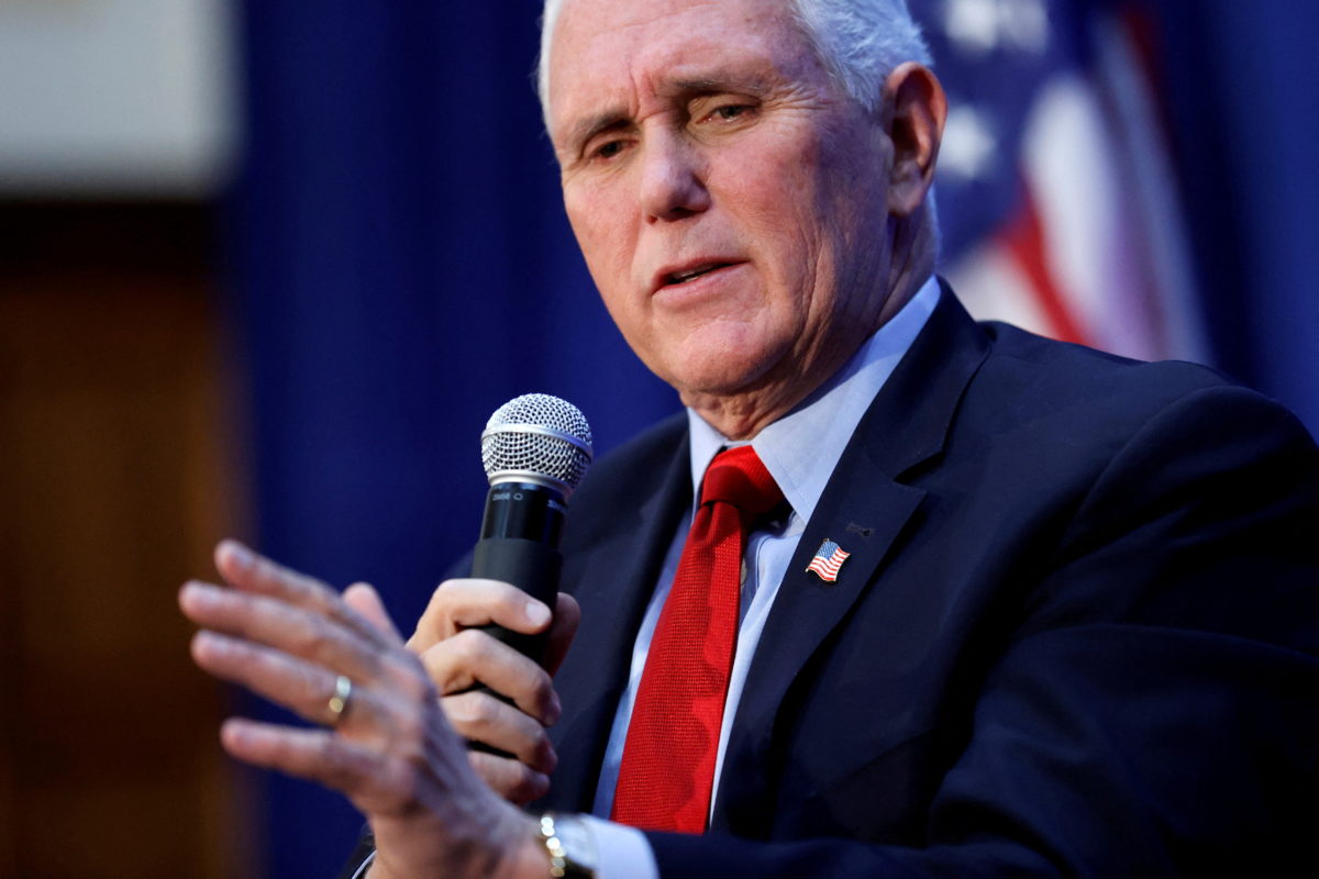 Pence to urge there’s no room in GOP ‘for apologists for Putin’ | PBS News