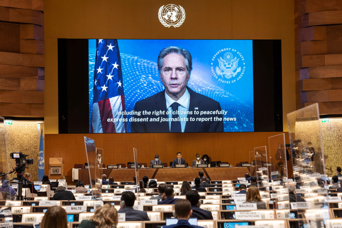 Blinken calls on UN Human Rights Council to ‘hold Russia accountable ...