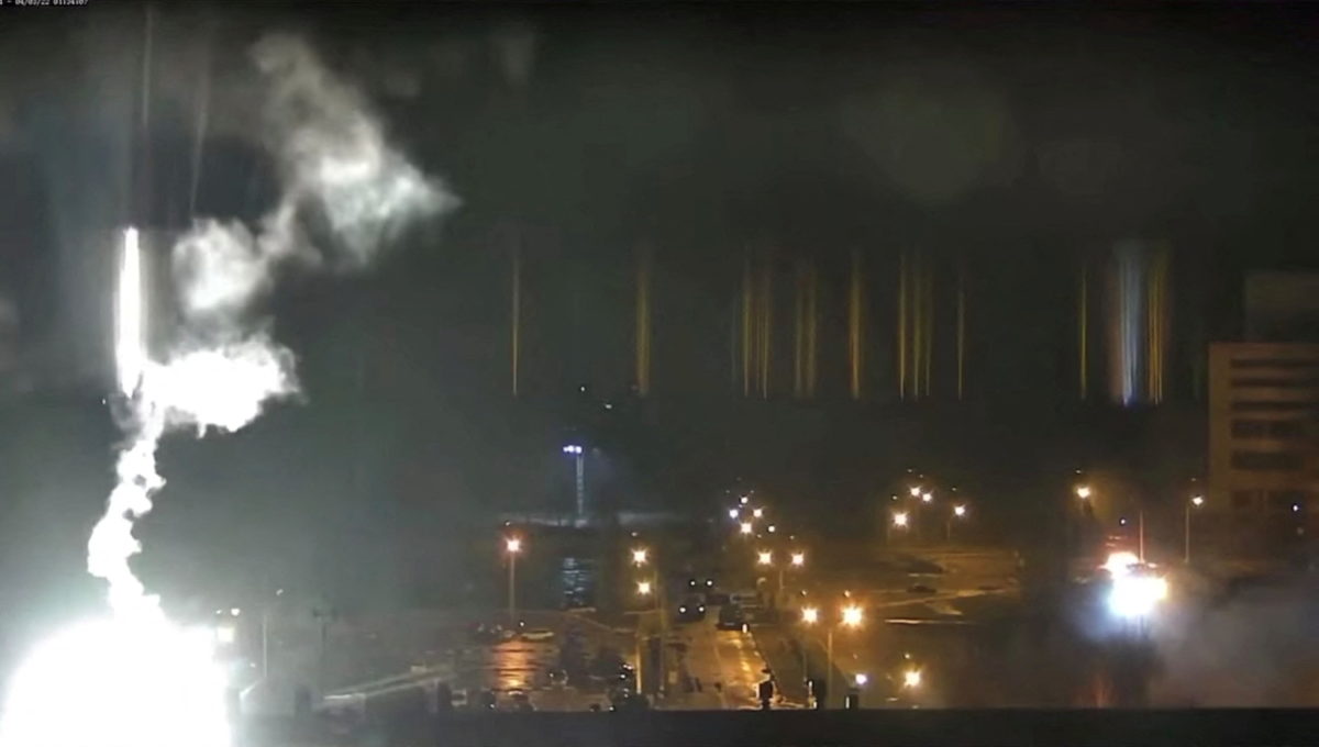 Fire extinguished, no radiation was released from Ukraine nuclear plant ...