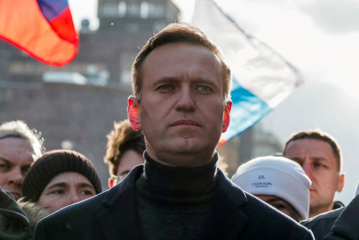 Russian opposition leader Alexei Navalny is in a penal colony near the ...