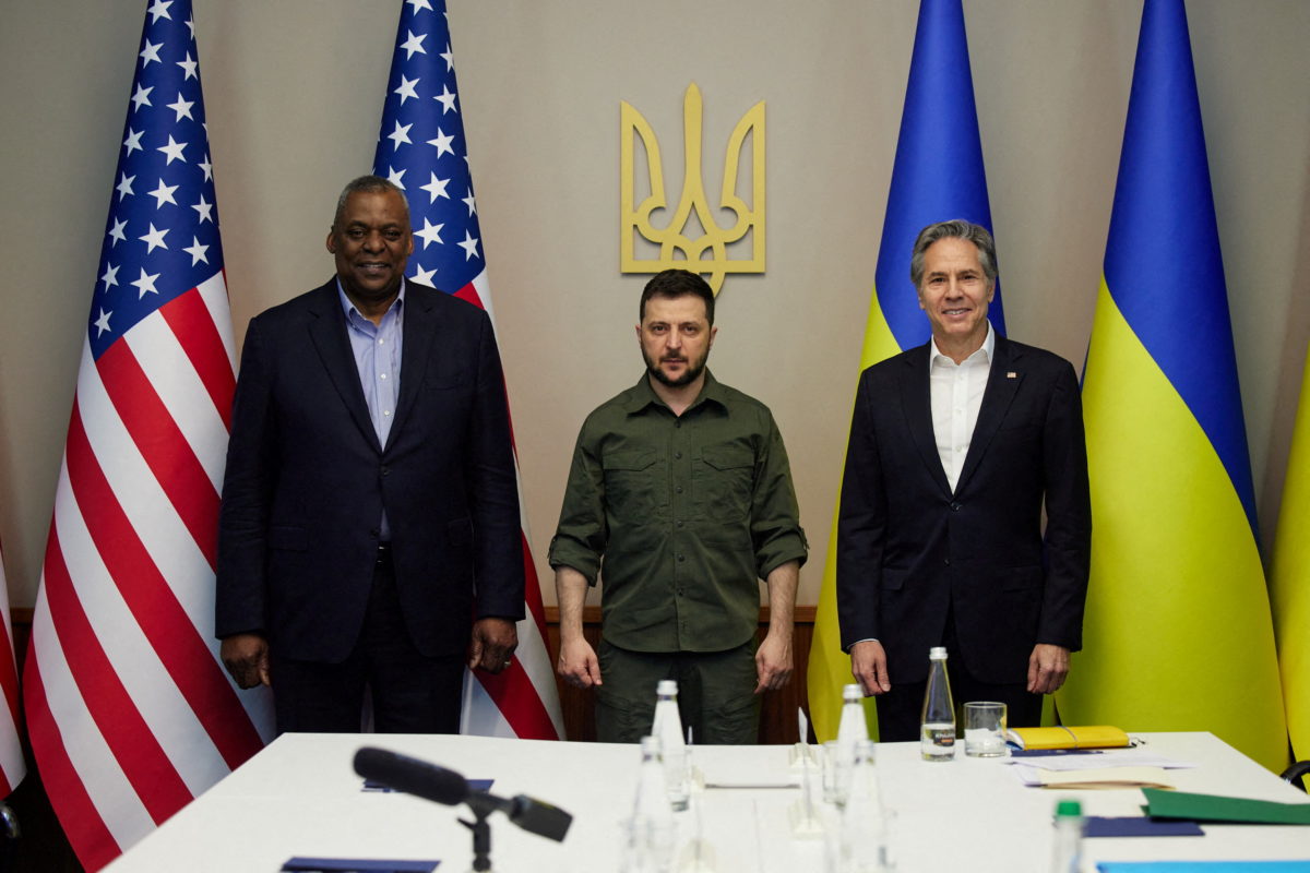 Blinken, Austin return from visit to Ukraine, say ‘Russia is failing ...