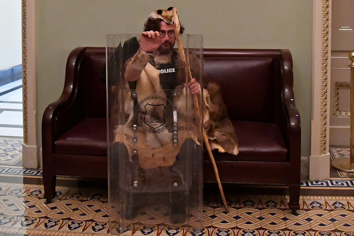 NYC judge's son who stormed Capitol on Jan. 6 in 'caveman' costume gets ...