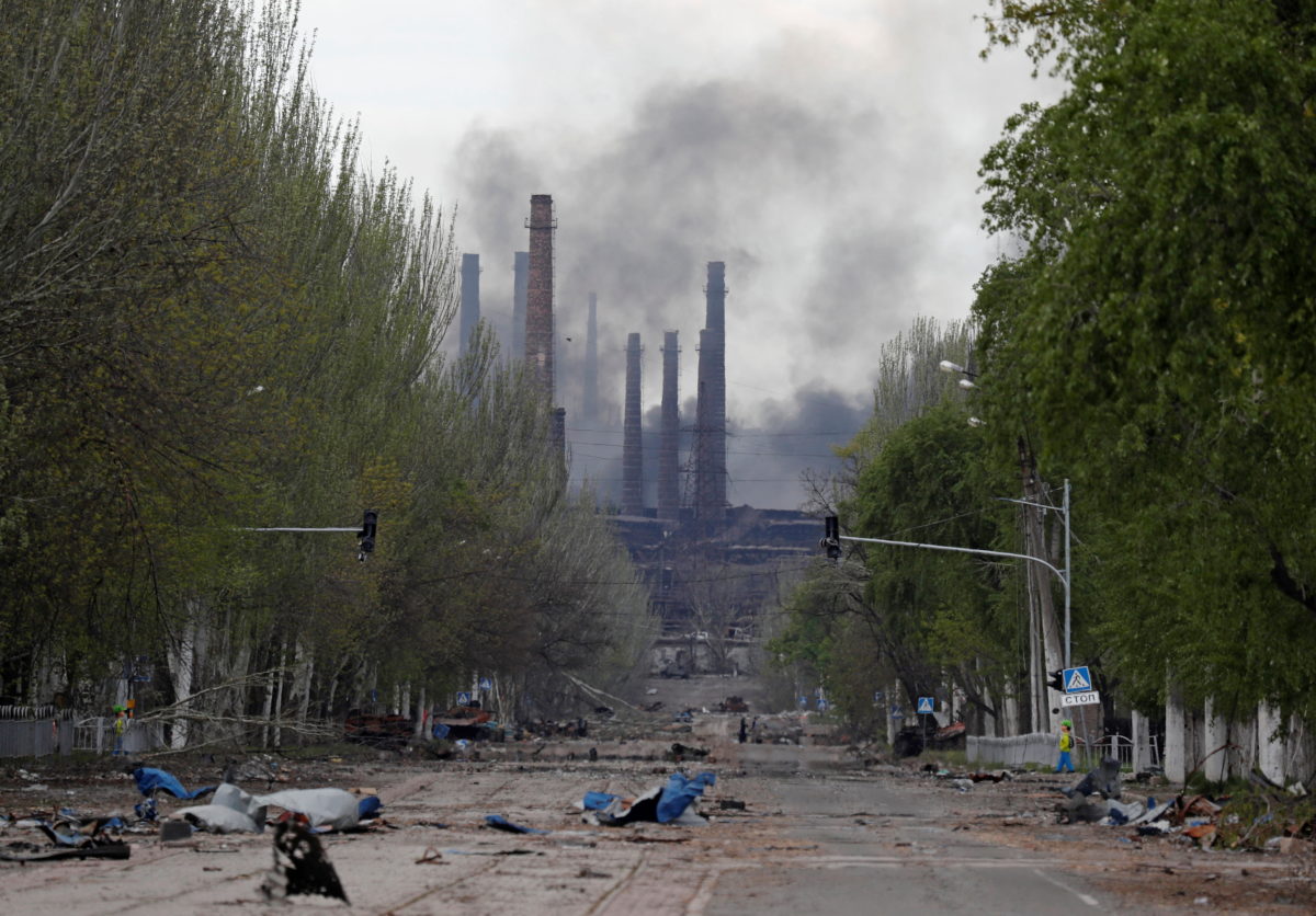 Russian forces storm Mariupol steel plant to attack last Ukrainian ...