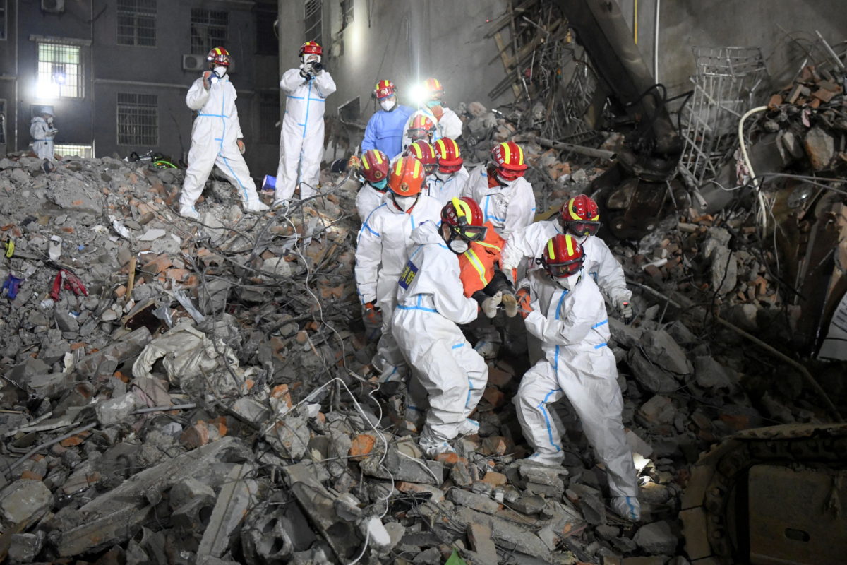 At least 26 dead in central China building collapse as death toll rises ...