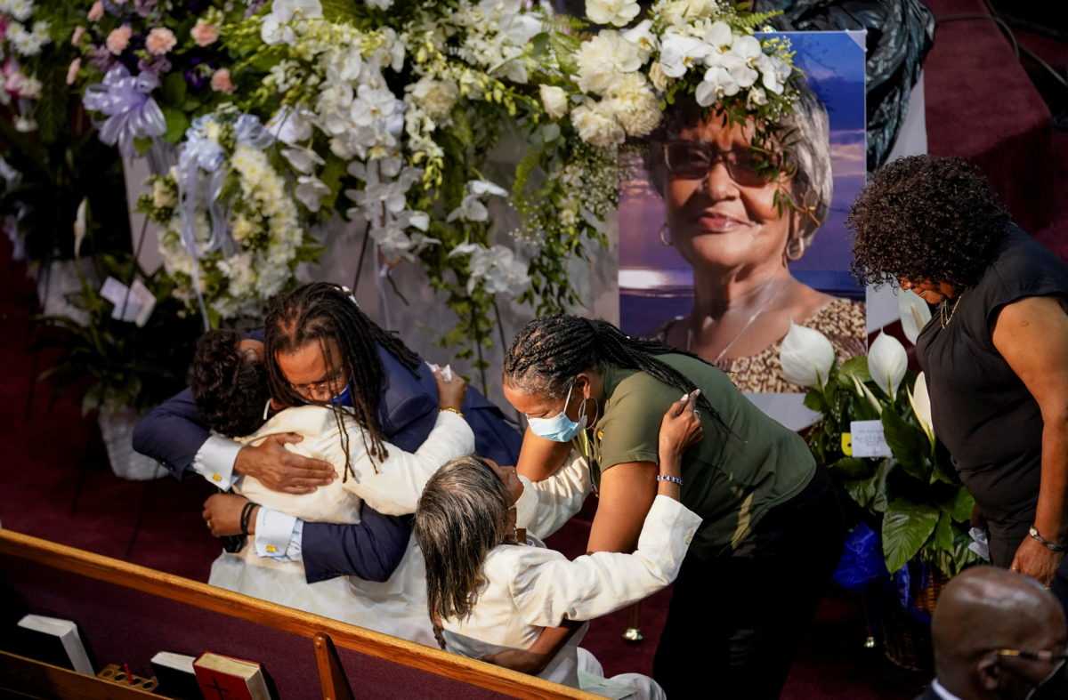 Vice President Harris visits Buffalo as last funeral is held for ...