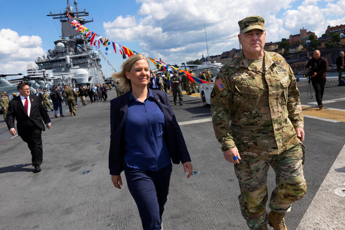 NATO conducts naval exercises with Finland and Sweden | PBS News