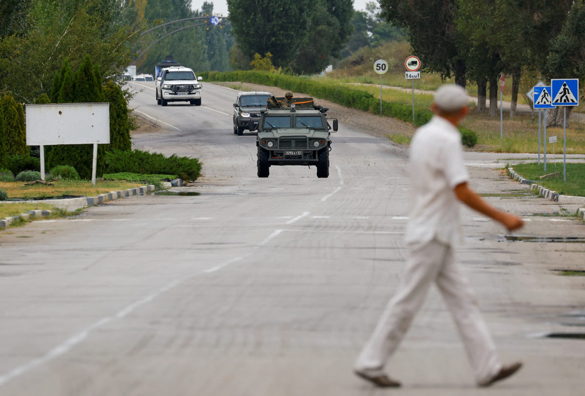 U.N. inspection team arrives at threatened Ukraine nuclear plant in war ...