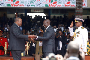 William Ruto sworn in as Kenyan president | PBS News