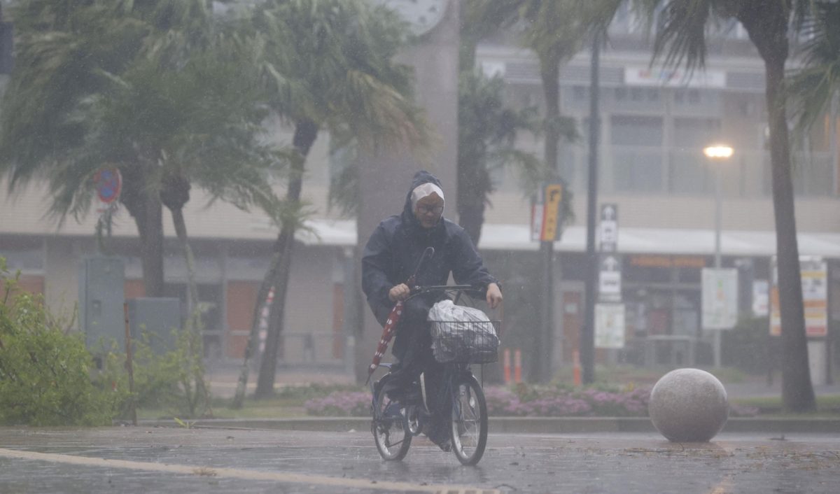 Thousands evacuated as Typhoon Nanmadol makes landfall in southern ...