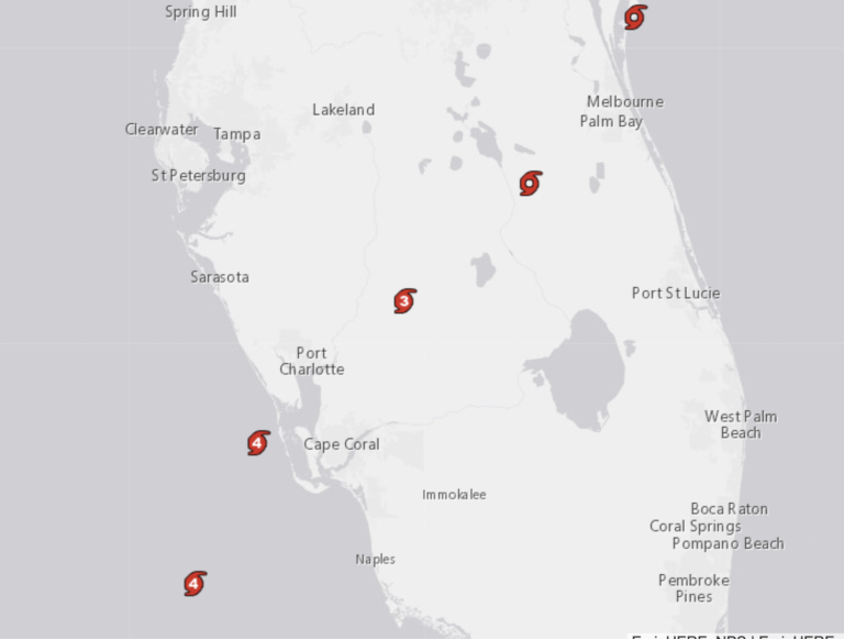 MAP: Tracking the path of Hurricane Ian | PBS News