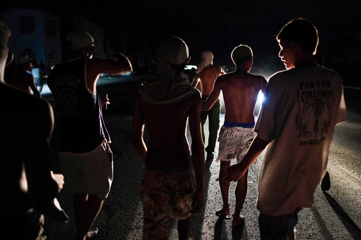 Cubans protest over delays in restoring power to island after Hurricane ...