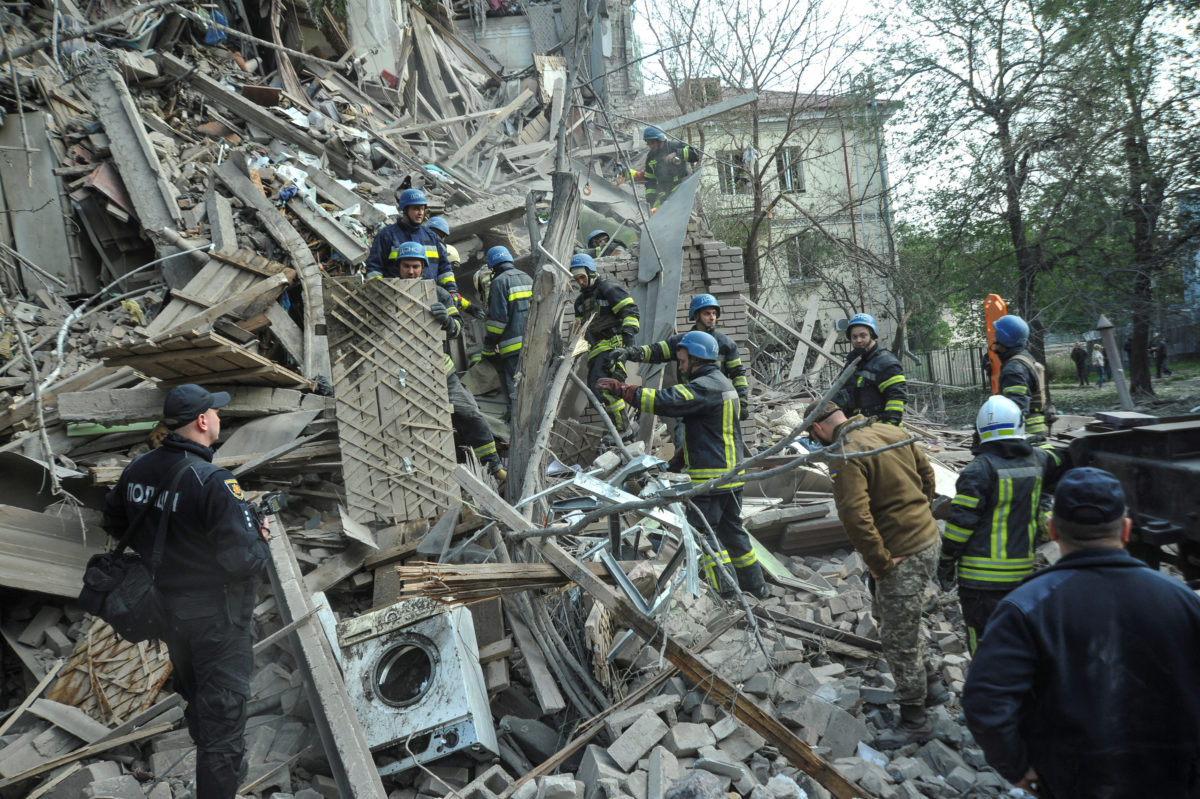 Death toll rises to 11 after Russian missiles hit Ukrainian city apartments | PBS News