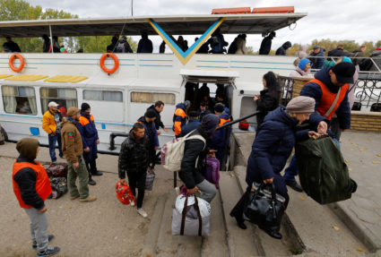 Russian-installed officials order evacuation of all Kherson residents | PBS News