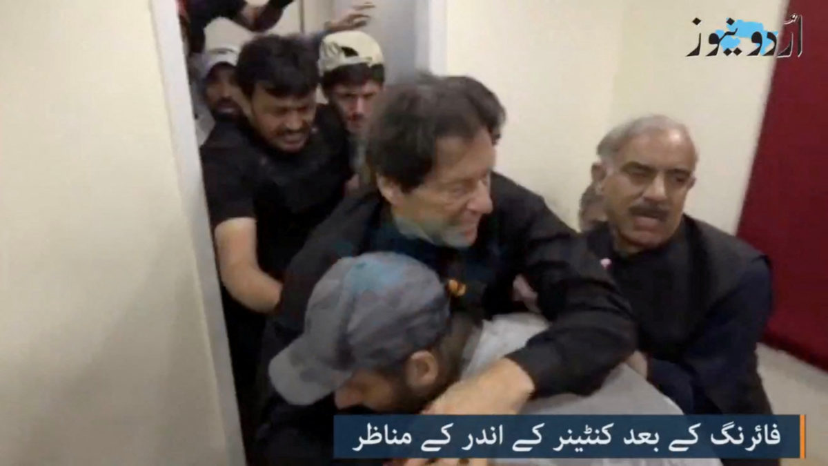 Pakistan's former Prime Minister Imran Khan wounded in gun attack ...