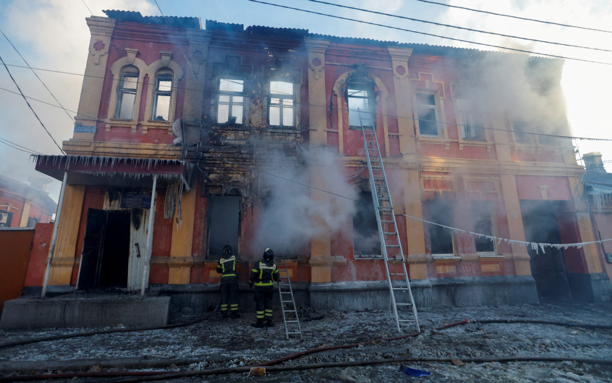 Ukrainian infrastructure again hit by latest round of Russian missiles ...