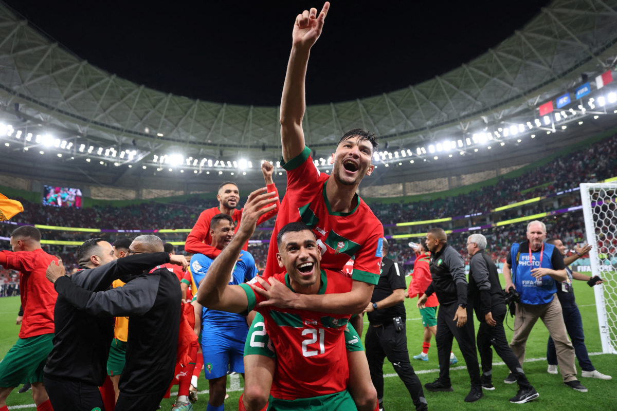 Morocco reaches World Cup semifinals after defeating Portugal 1-0 | PBS ...