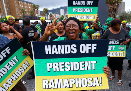South Africa’s president in fight for political future over game ranch ...