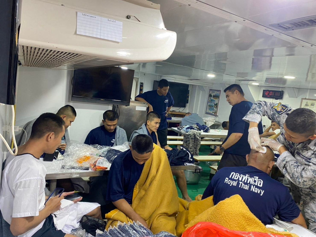 Thai navy finds survivor aboard ship that sank Sunday | PBS News