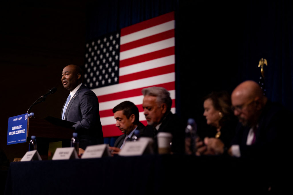 Democrats Vote To Change Order Of 2024 Presidential Primary PBS News Democrats Vote To Change Order Of 2024 Presidential Primary PBS News