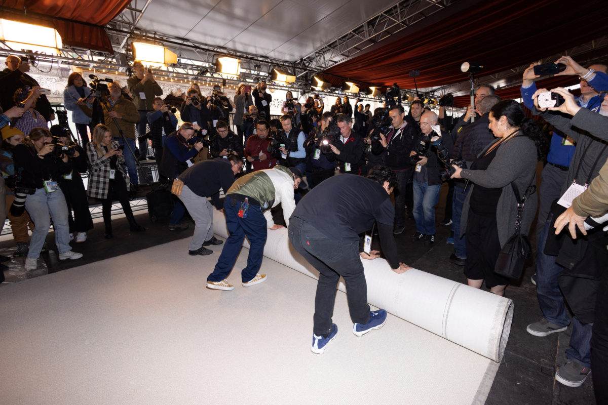 Rolling out the champagne carpet, Academy Awards changes signature look ...