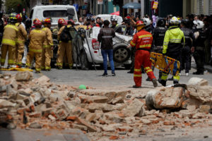 Magnitude 6.8 earthquake in Ecuador kills at least 15, causes ...
