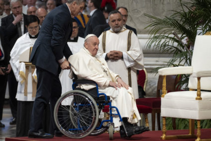 Pope Francis will not preside over Way of the Cross event in Rome | PBS ...