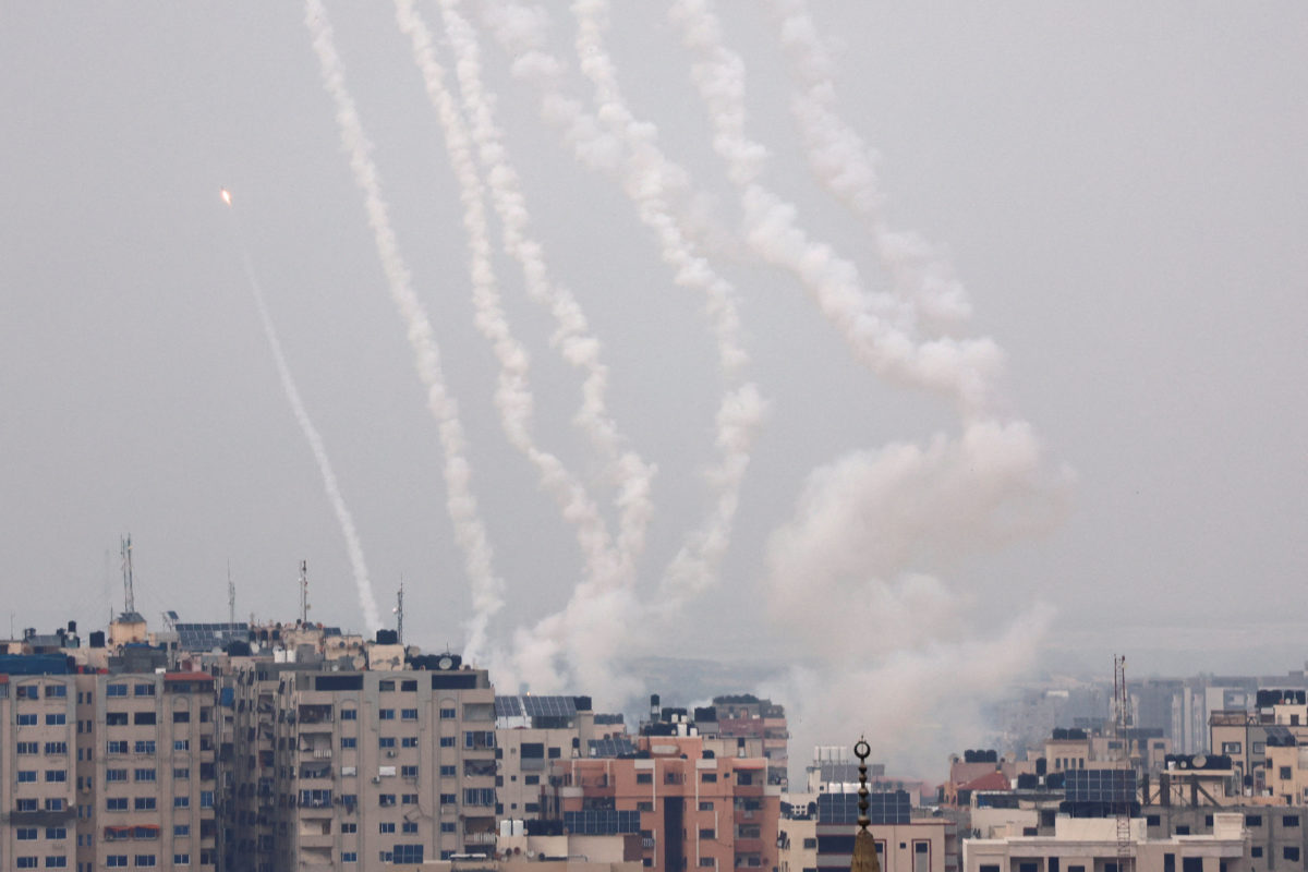 Palestinian militants fire more rockets, as Israeli airstrikes hit Gaza ...