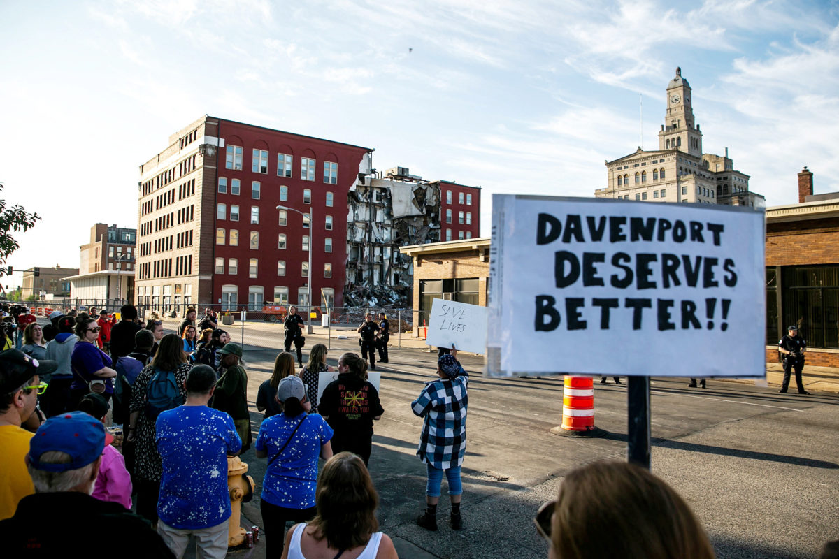 Some residents of collapsed Iowa building remain missing; no human ...