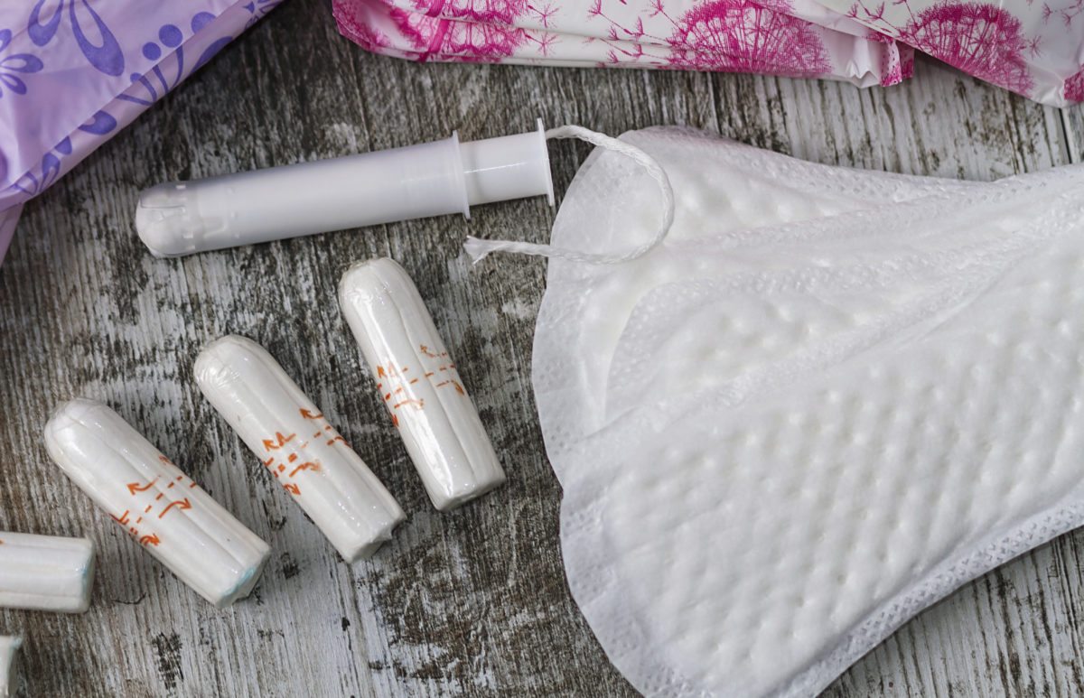 Period products can contain hazardous ingredients. Some states are ...