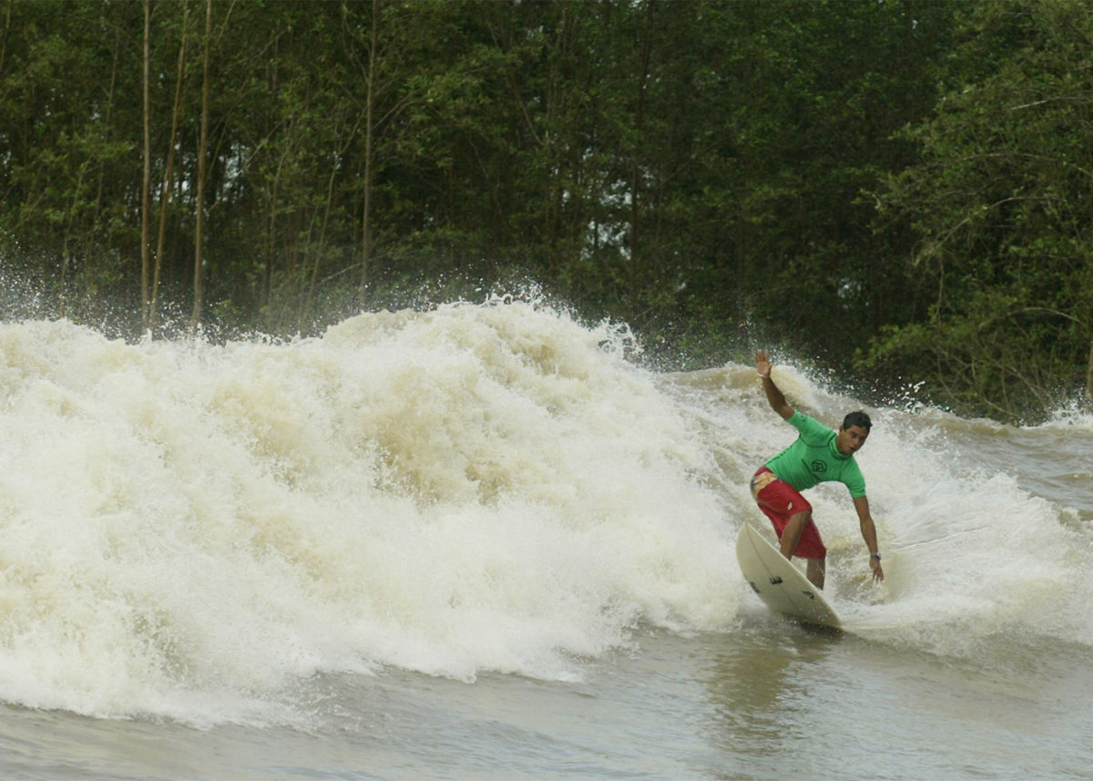 Surfers gather at the Amazon River’s mouth to ride some of the world’s ...