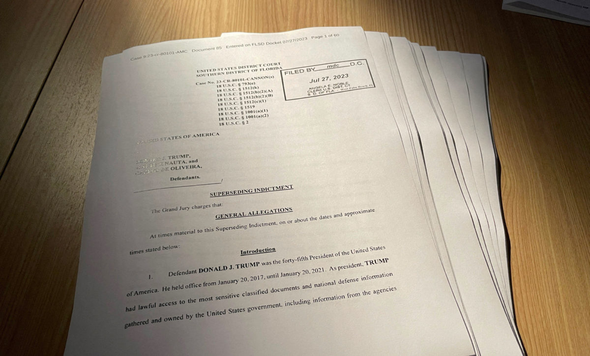 Read Trump’s new charges in the classified documents case | PBS News