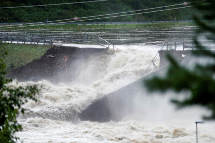 Dam in Norway partially bursts after days of heavy rain, flooding | PBS ...