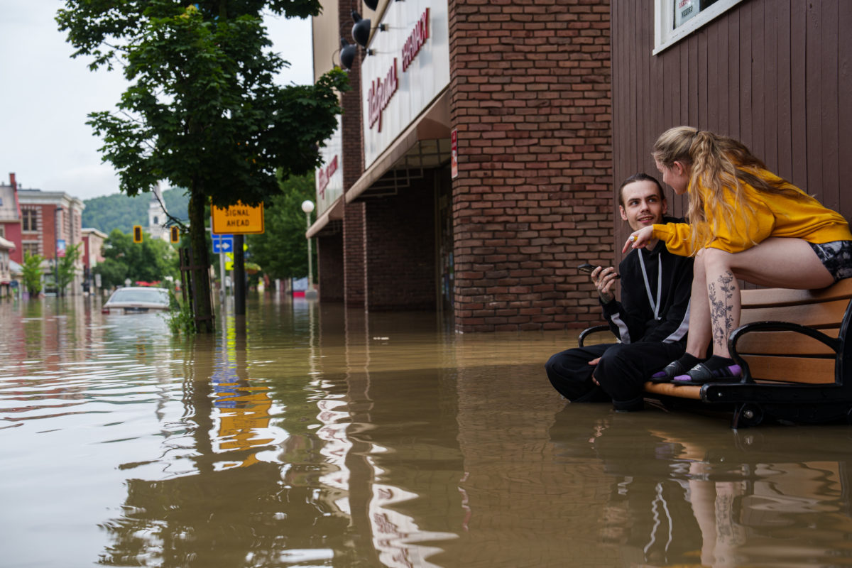 Beryl's remnants flood Vermont, sweep away apartment building | PBS News