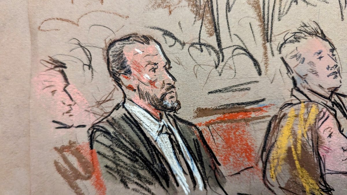 See sketches from inside the D.C. courtroom where Trump pleaded not ...