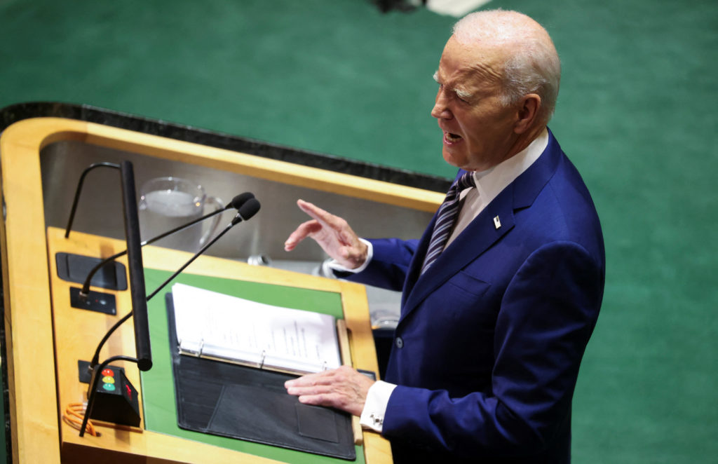 WATCH: Biden exhorts world leaders to stand up to Russia at 2023 United ...