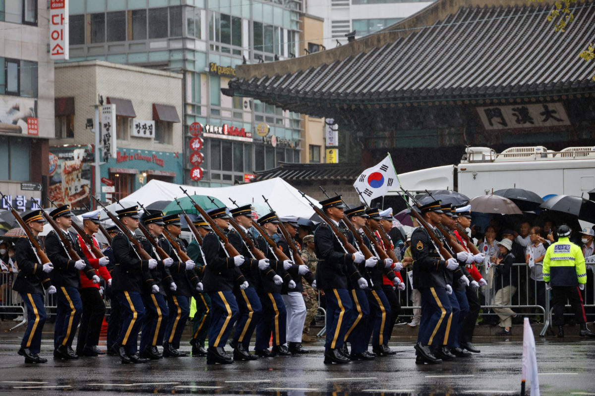 South Korea showcases military strength in biggest Armed Forces Day parade in years | PBS News