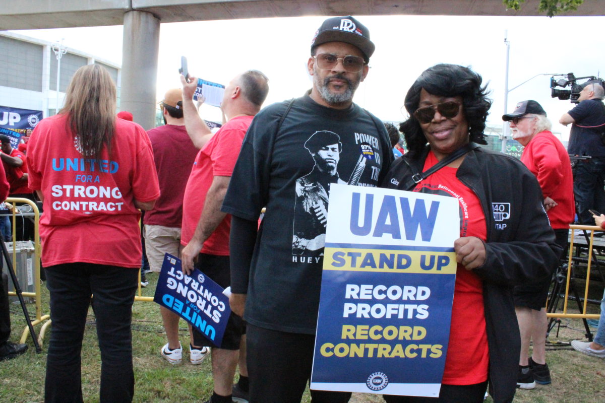 Auto workers in Detroit share why they’re striking | PBS News