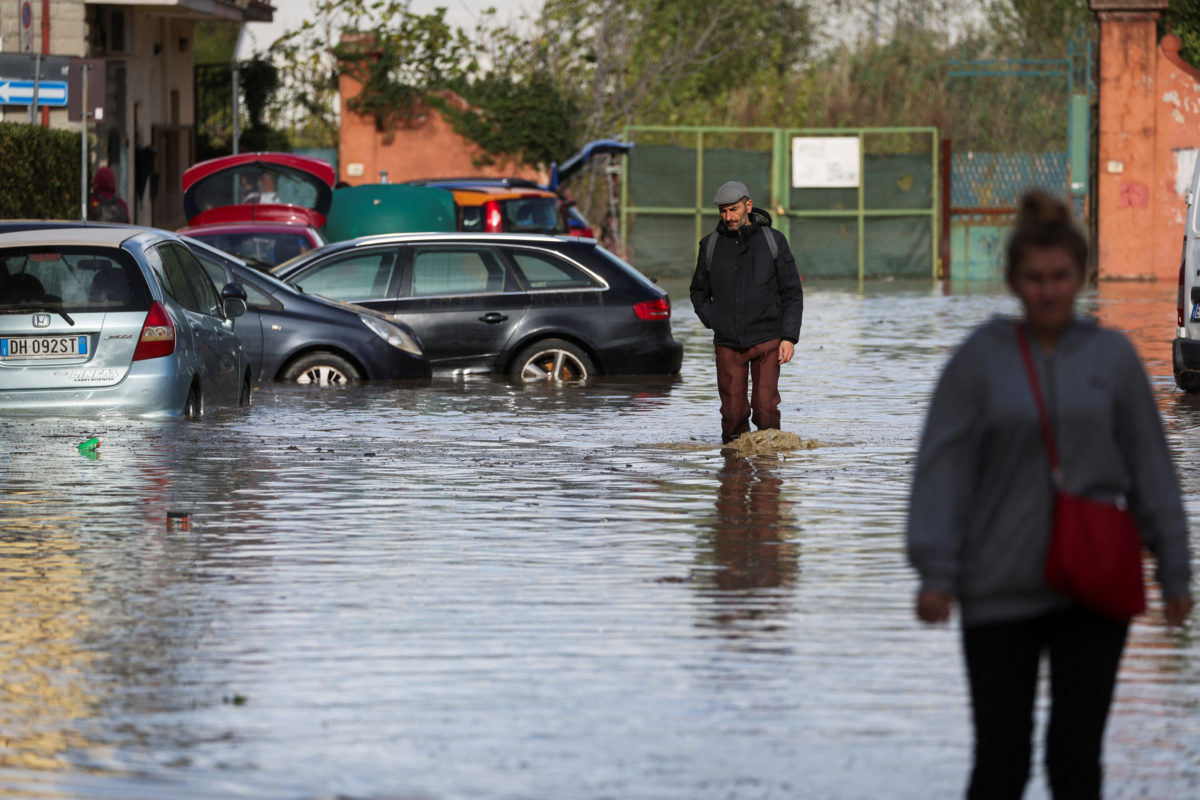 European death toll climbs to 12 as widespread flooding from storm ...