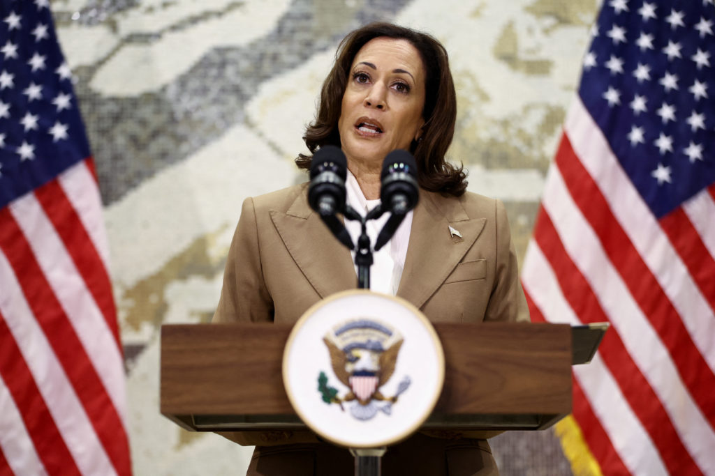 WATCH: Harris makes remarks in Dubai on diplomacy efforts concerning ...