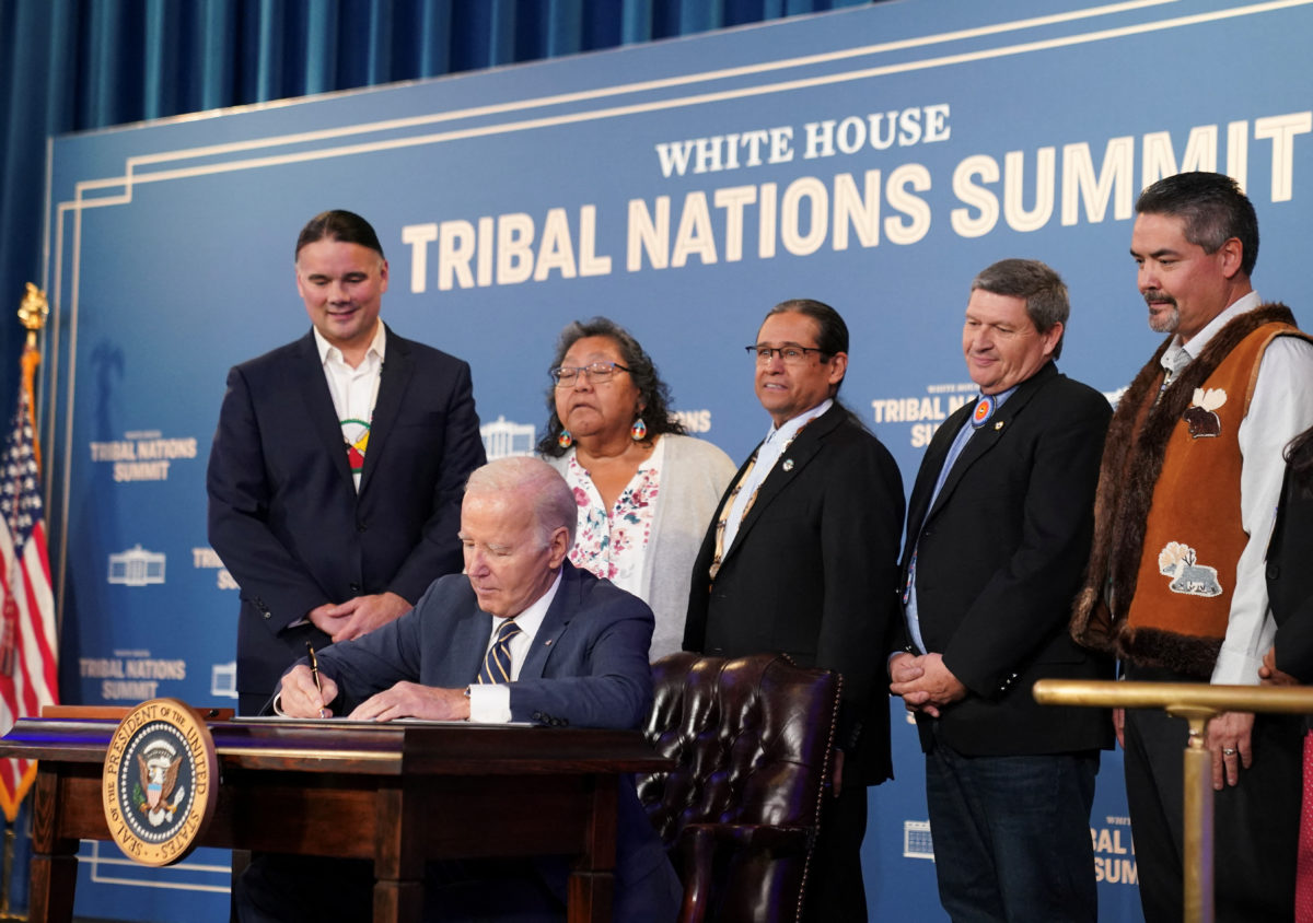 U.S. touts new era of collaboration with Native American tribes to ...