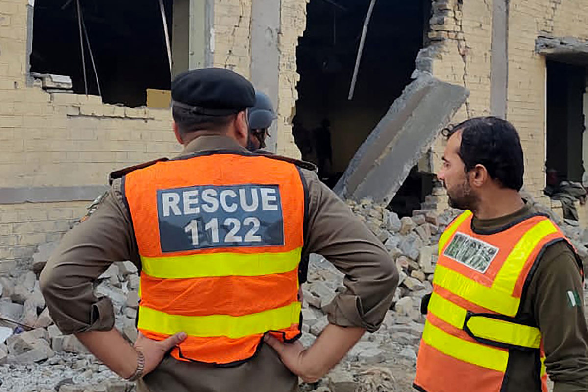 Attack on police station in northwest Pakistan kills 23 officers, injures 32 | PBS News