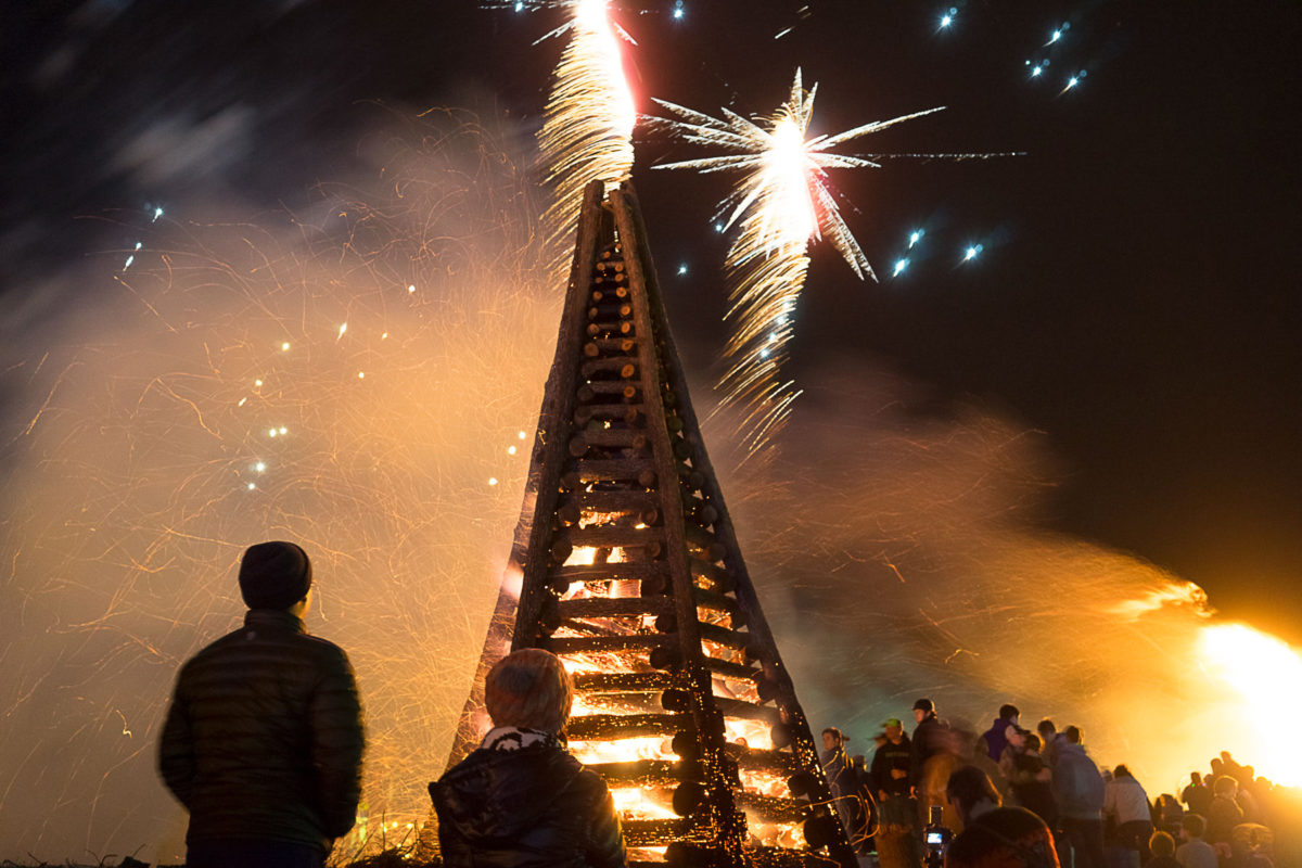 The Christmas Eve bonfire tradition that almost wasn’t | PBS News